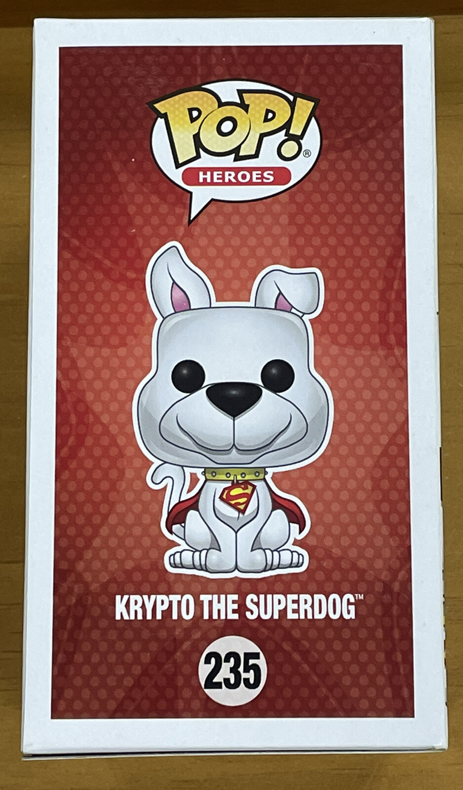 Funko Pop 235 Krypto The Superdog Specialty Series In Hard Plastic Case ...