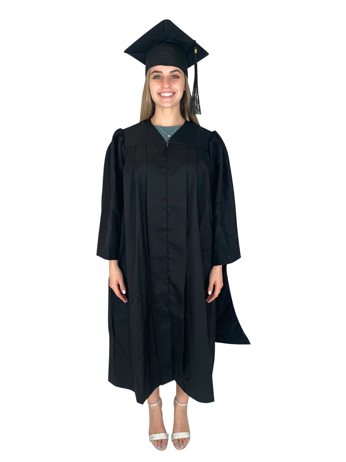 Masters Graduation Cap and Gown, and Tassel w/2025 Ch… - Gem