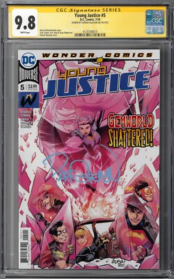 Young Justice #5 CGC SS 9.8 (Jul 2019, DC) Origin Jinny Hex, Signed ...
