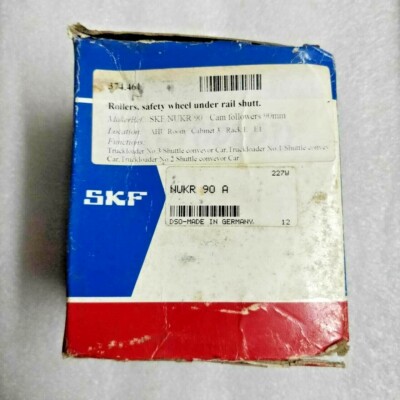 NUKR 90 A Cam Follower Bearing SKF GERMANY 90 MM NEW IN BOX LOW PRICE ...