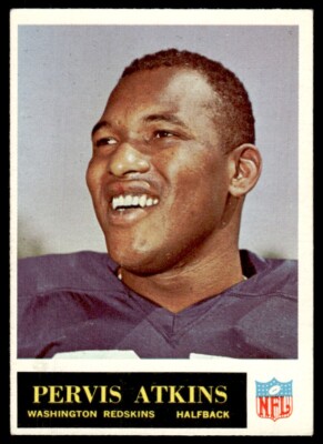 1965 Philadelphia Pervis Atkins Washington Redskins #184 | eBay