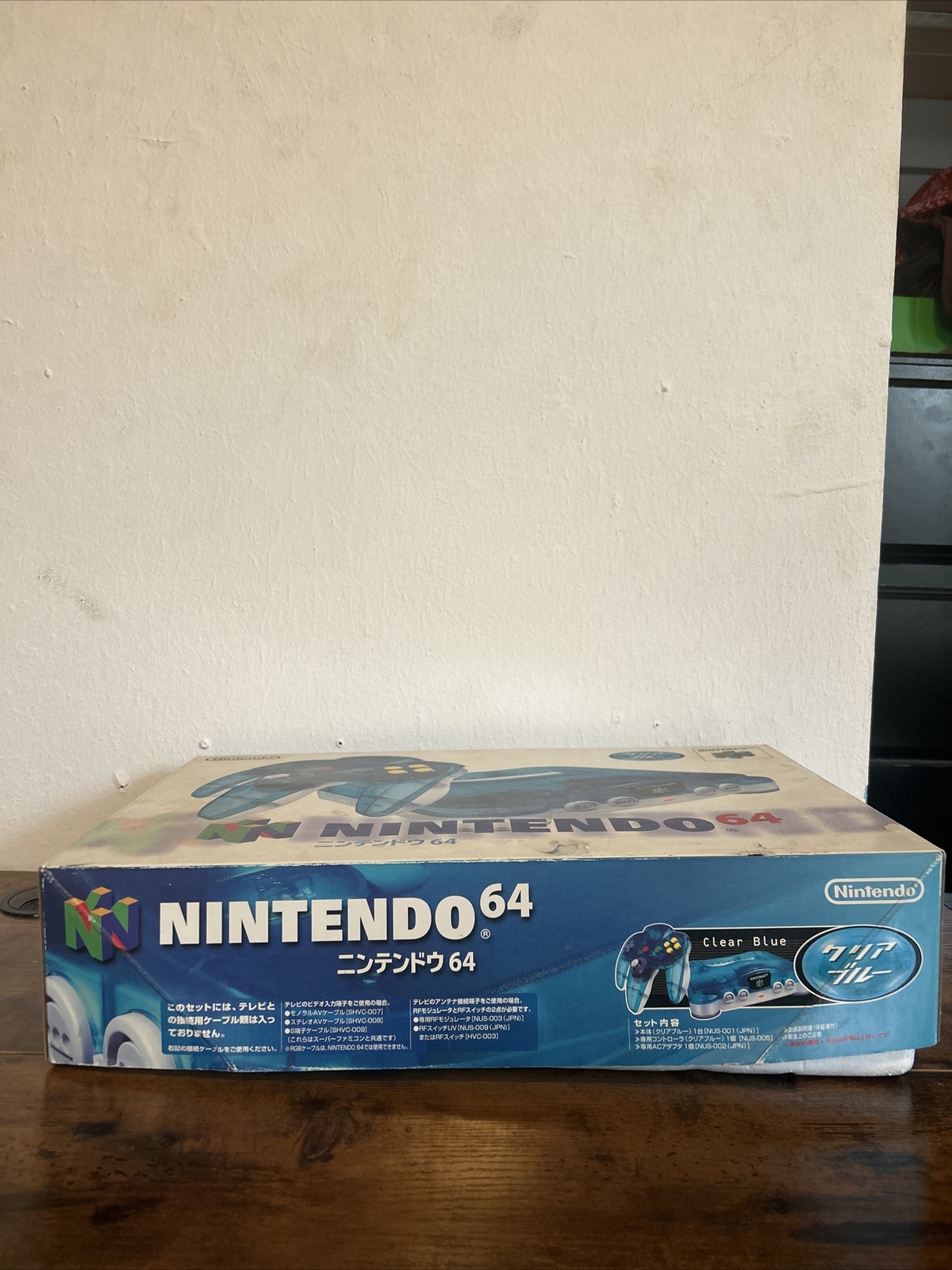 NEW Nintendo 64 Clear BLUE Console N64 Japan Excellent | eBay
