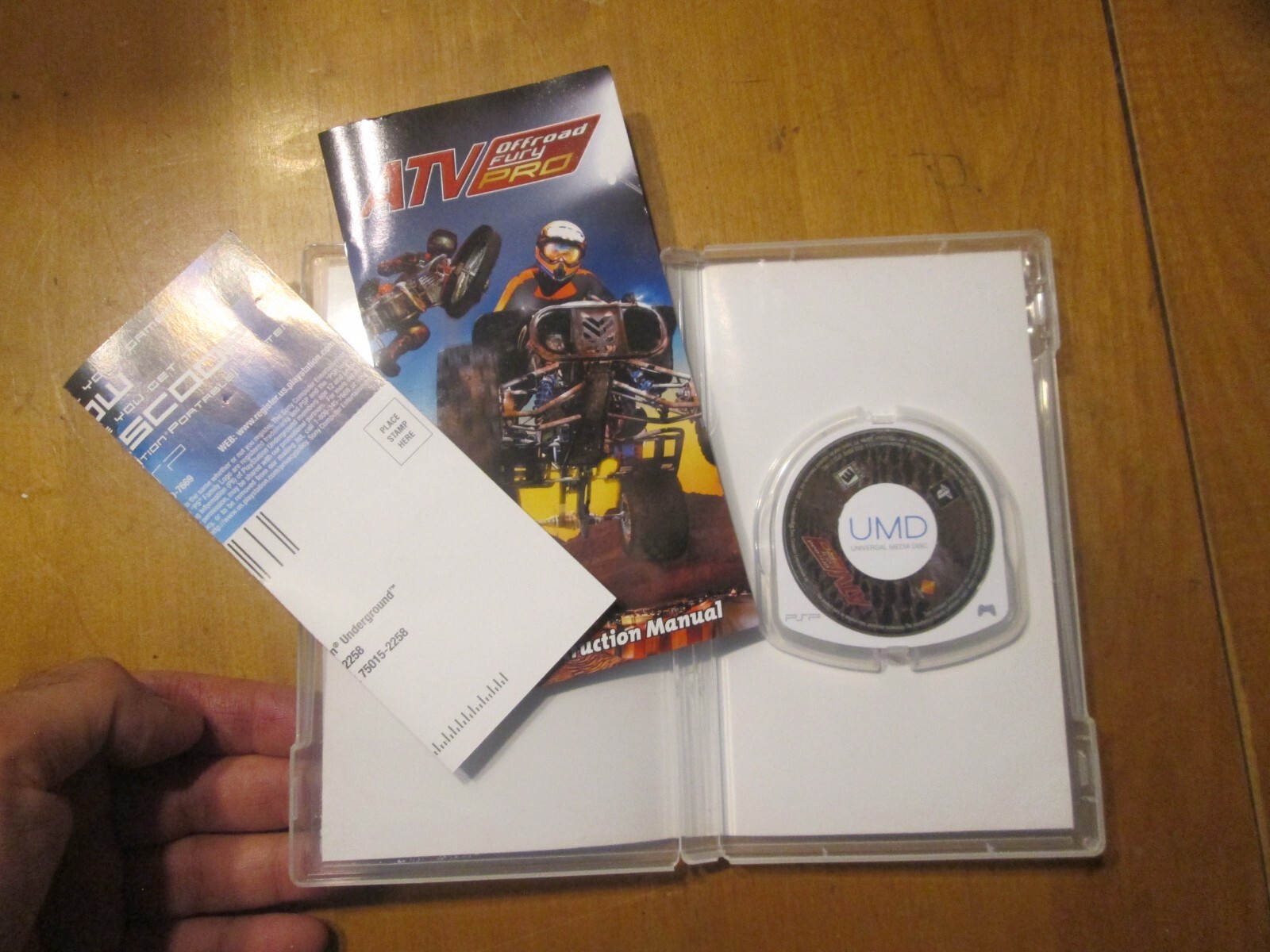 ATV Offroad Fury: Pro PSP PLAYSTATION SONY SEGA US EDITION COMPLETE ...