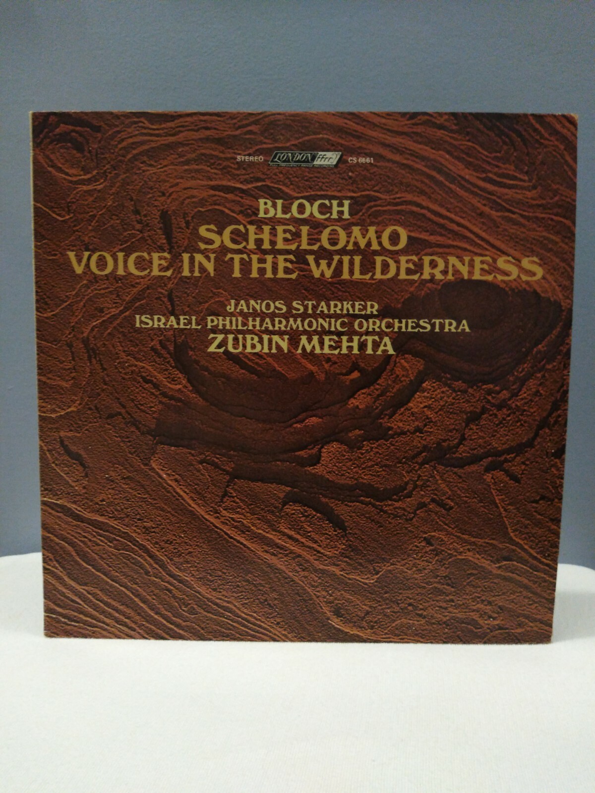 Bloch:Schelomo Voice in the Wilderness/John Starker-Israel Philharmonic ...