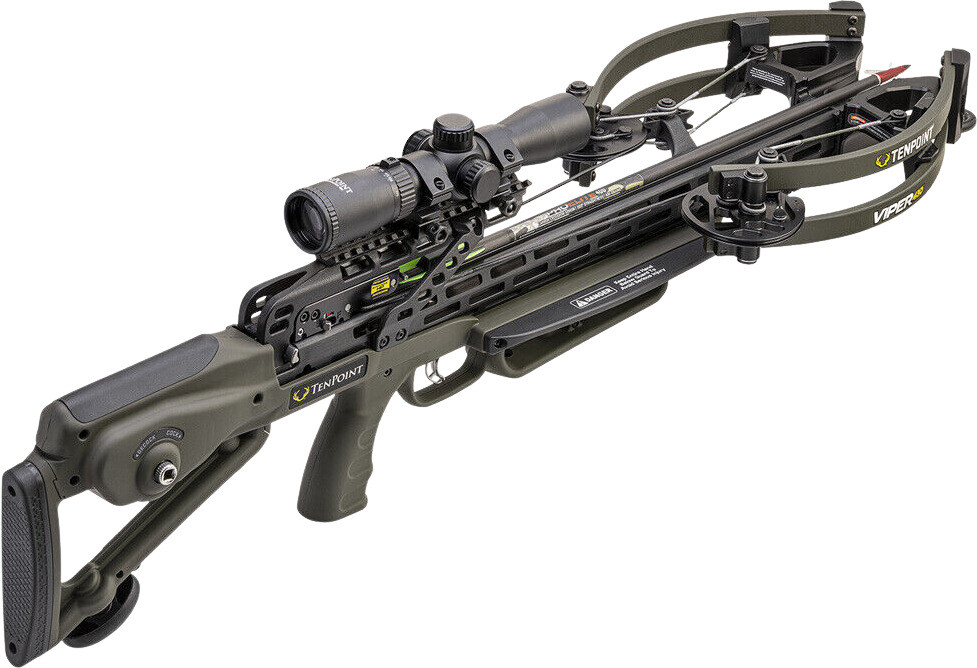 Ten-Point Viper 430 Hunting Crossbow - Green (CB23015-1549) for sale ...