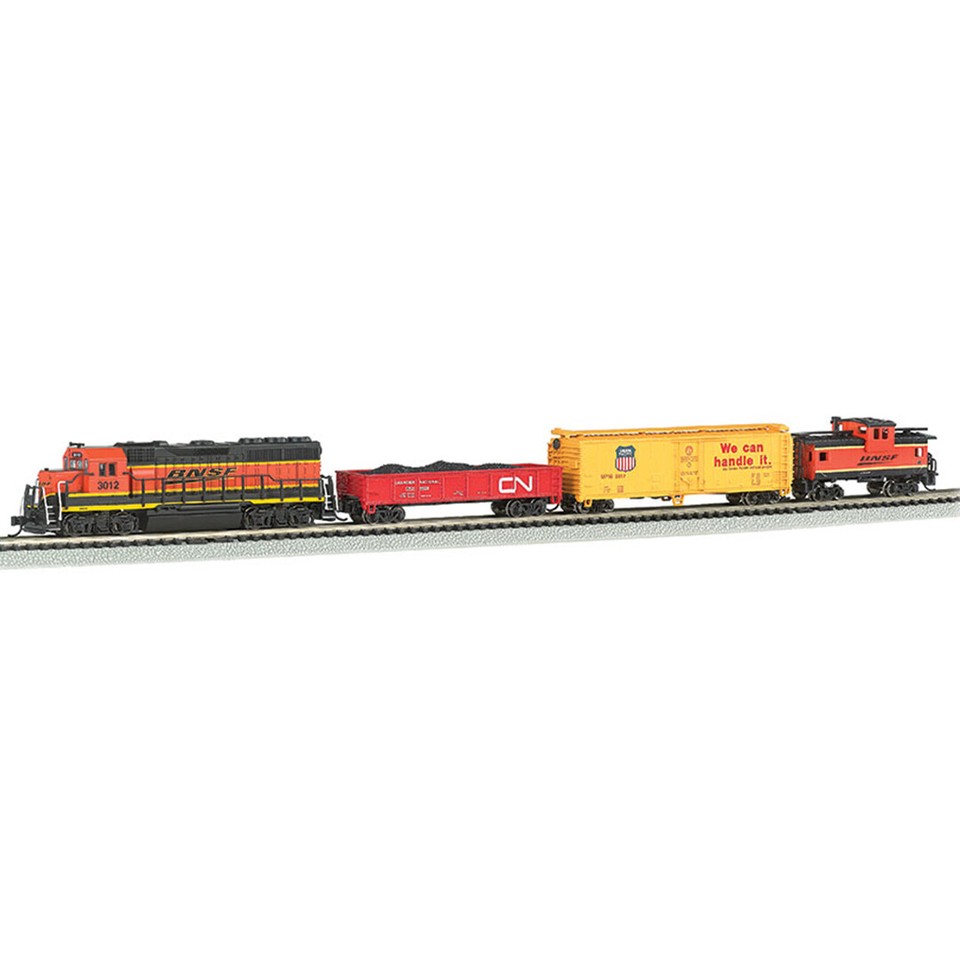 NEW Bachmann 24132 Roaring Rails Train Set w/Digital Sound N Scale FREE ...