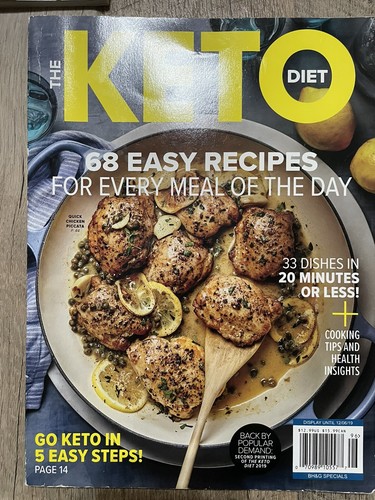 The Keto Diet 68 Easy Recipes 2019 Magazine edition | eBay