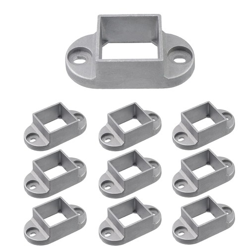 10pcs Square Deck Railing Brackets 1.5" × 1.5" Post Anchor Aluminum ...