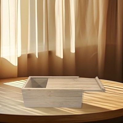 Sliding pull out box storage container for cosmetics sundries and small ...