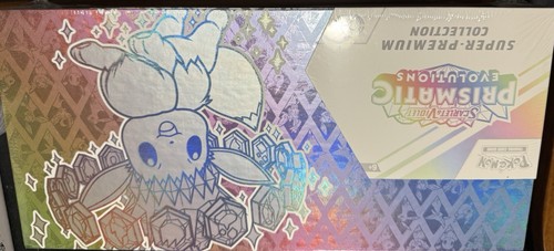 Pokemon Prismatic Evolution Super-Premium Collection- NO PACKS OR PROMO ...