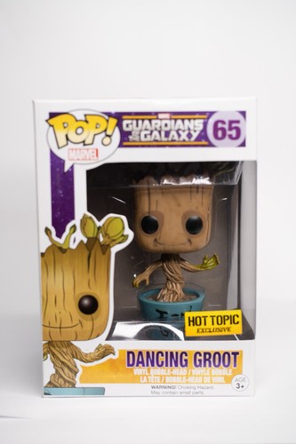 Funko Pop! Vinyl: Marvel - Dancing I am Groot - Hot Topic (Exclusive ...