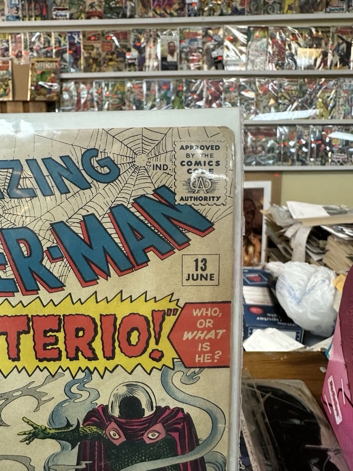 Amazing Spiderman #13 1964 1st appearance Mysterio Low Grade | eBay