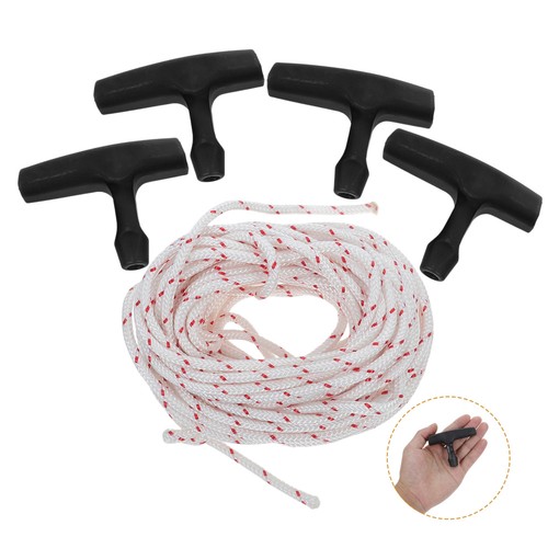 Starting The Drawstring Lawn Mower Pull Rope Guide Handle Engine Cord ...