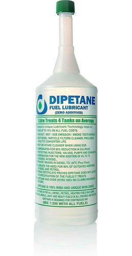 Dipetane 1L Fuel Treatment Reduce Emissions Injector DPF CAT EGR System ...