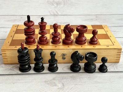Chesss set Reproduction chess set Lenin chess set Vintage chess Gift ...