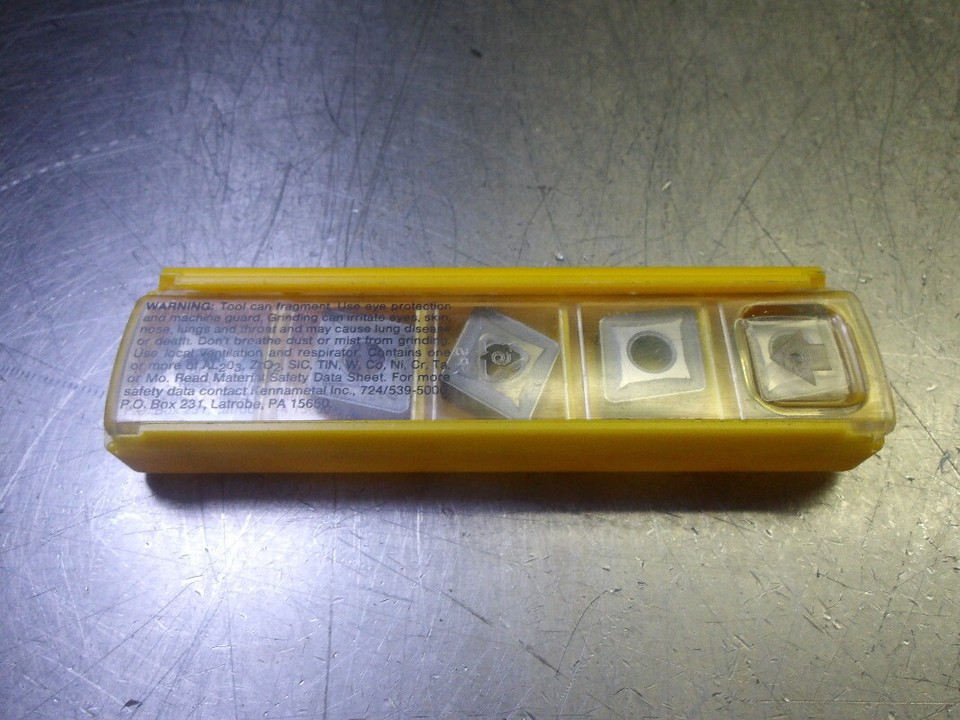 Kennametal Carbide Inserts QTY5 CNMG433 / CNMG 12 04 12 K68 (LOC1331A ...