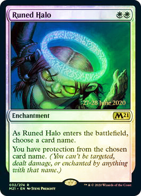 Runed Halo - Foil - Prerelease Promo x1 - Pre-Release Promos - NM-Mint ...