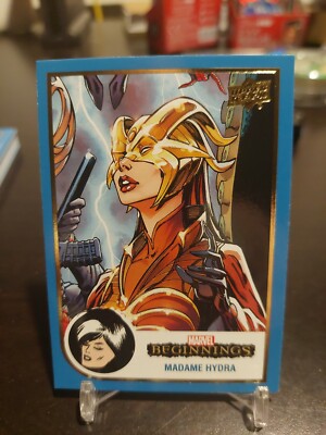 2022 UD Marvel Beginnings Base Blue Border #44 Madame Hydra | eBay