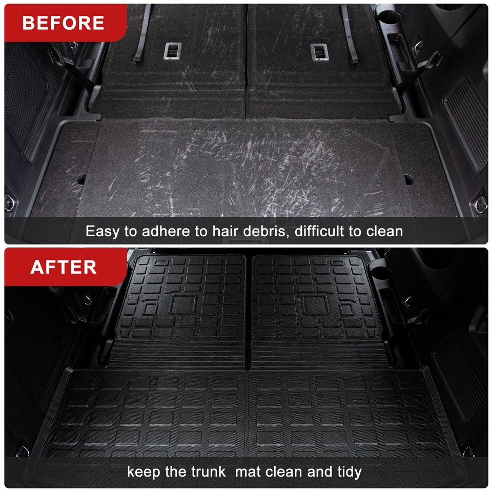 Fit 2020-2024 Ford Explorer Trunk Mat Cargo Liner For 2022 Explorer ...