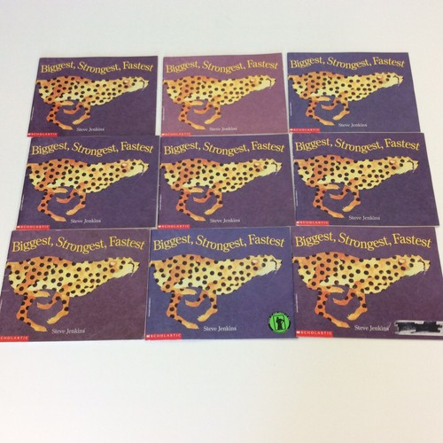 Steve Jenkins 9 Biggest Strongest Fastest Classroom Guided Teacher Book ...