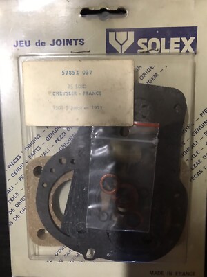 Pochette Neuve Carburateur Solex 35 SDID Simca Chrysler 1501 S | eBay