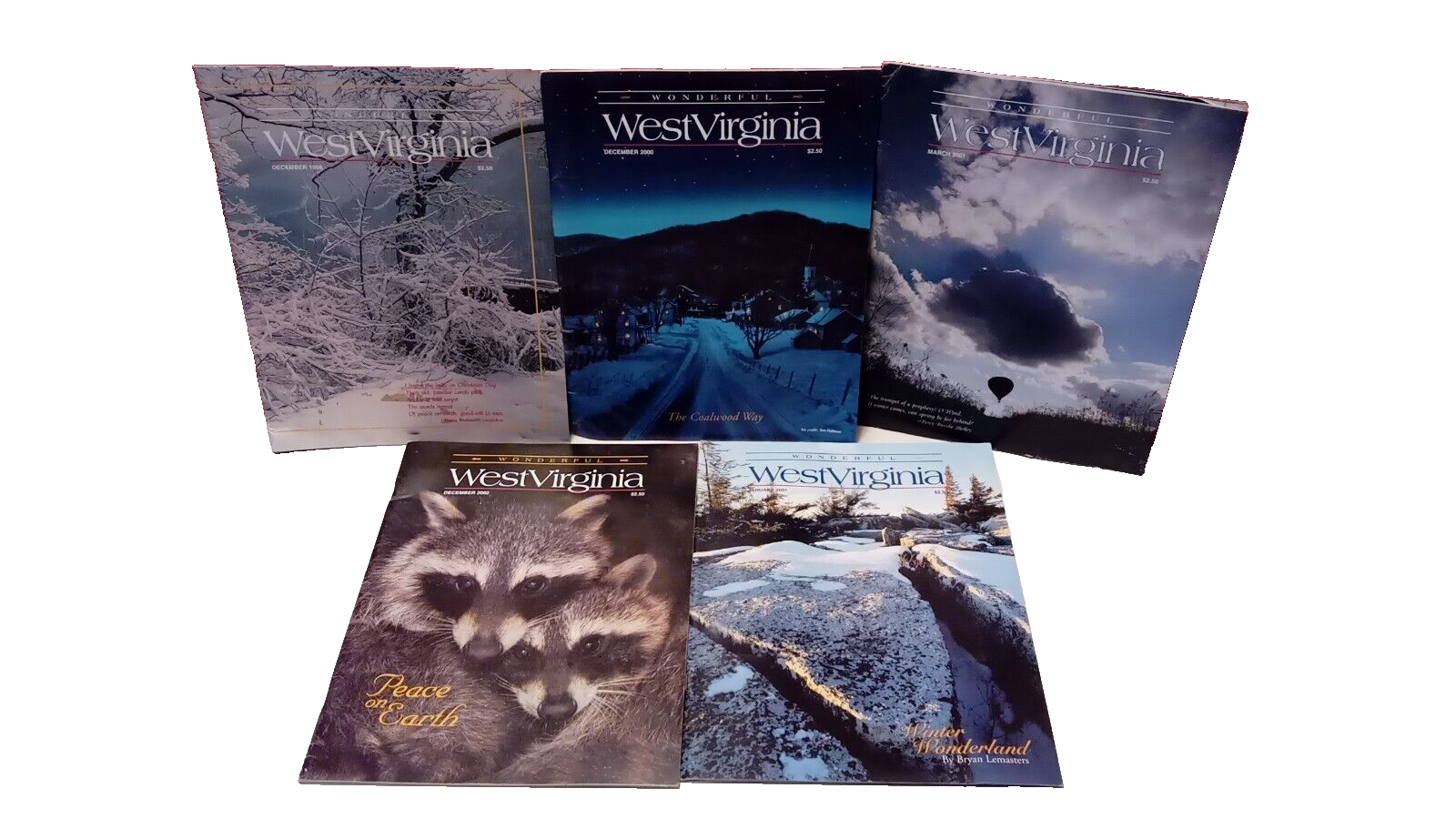 5 issues of Wonderful West Virginia magazine 1990's early 2000's | eBay