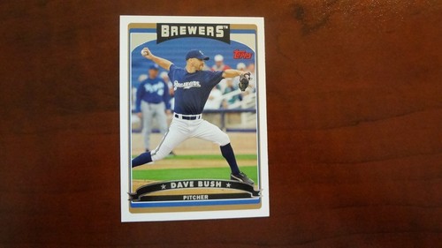 2006 TOPPS # UH130 DAVE BUSH BASEBALL CARD | eBay