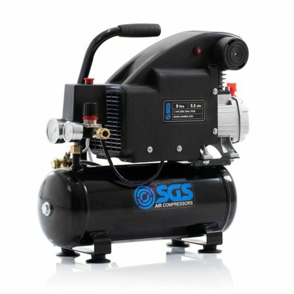 SGS 8L 5.5 CFM Direct Drive Portable Air Compressor (SC8H) for sale ...