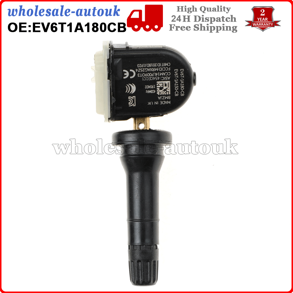 4x TPMS Tyre Pressure Sensor EV6T-1A180-CB Fit For Ford Focus Fiesta C ...