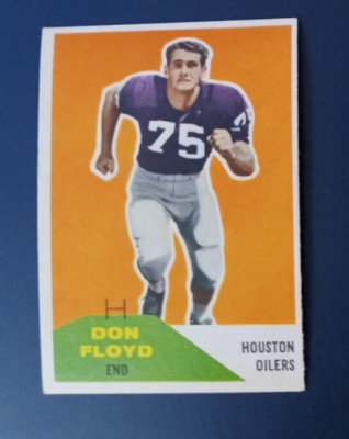 1960 Fleer Don Floyd Card #115 near mint (see scan) | eBay