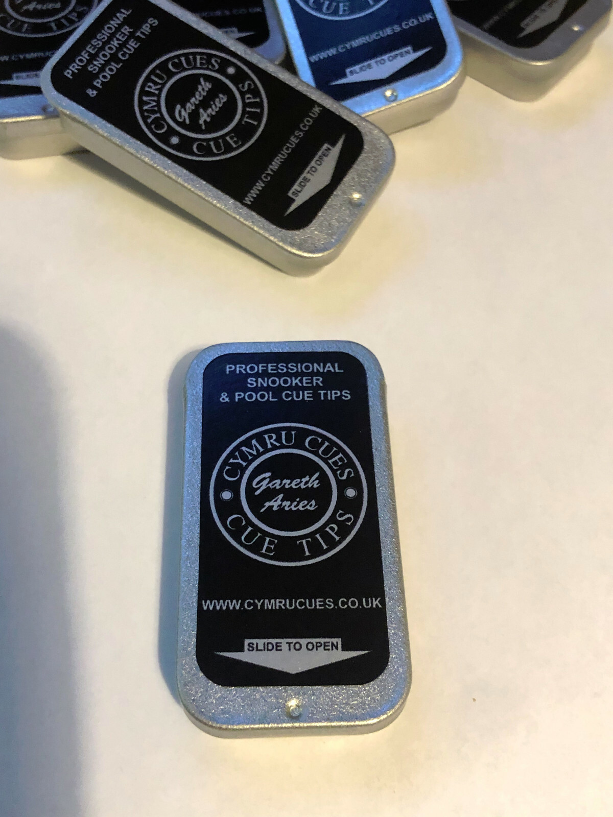 Professional Snooker & Pool Cue Tips 10mm Made by Cymru Cues 4 Grades ...