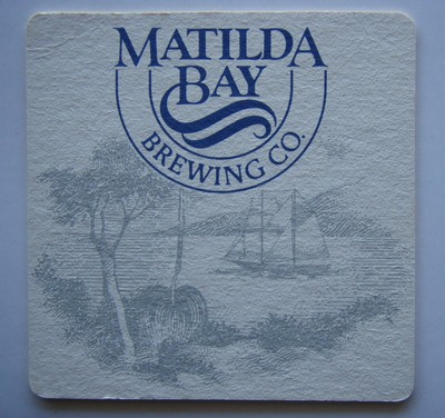 Matilda Bay Brewing Co. Australia's First Super Premium Lager Coaster ...