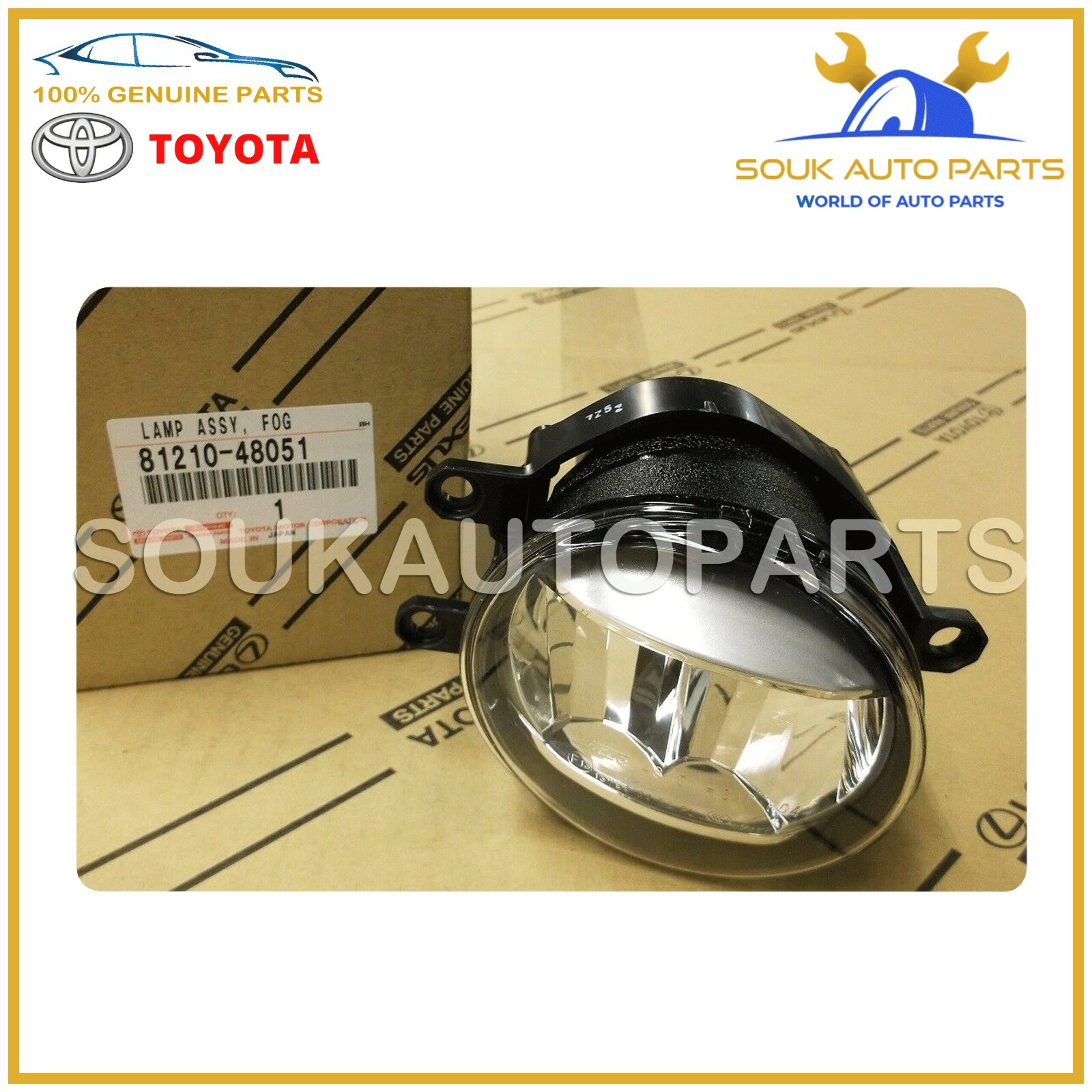 81210-48051 Genuine Toyota LAMP ASSY FOG RH 8121048051 OEM | eBay