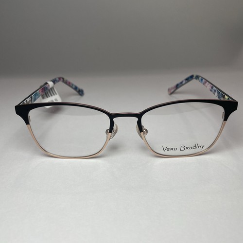 Vera Bradley VB Jaycee Garden Grove Eyeglasses Frames Black Gold 49-17 ...