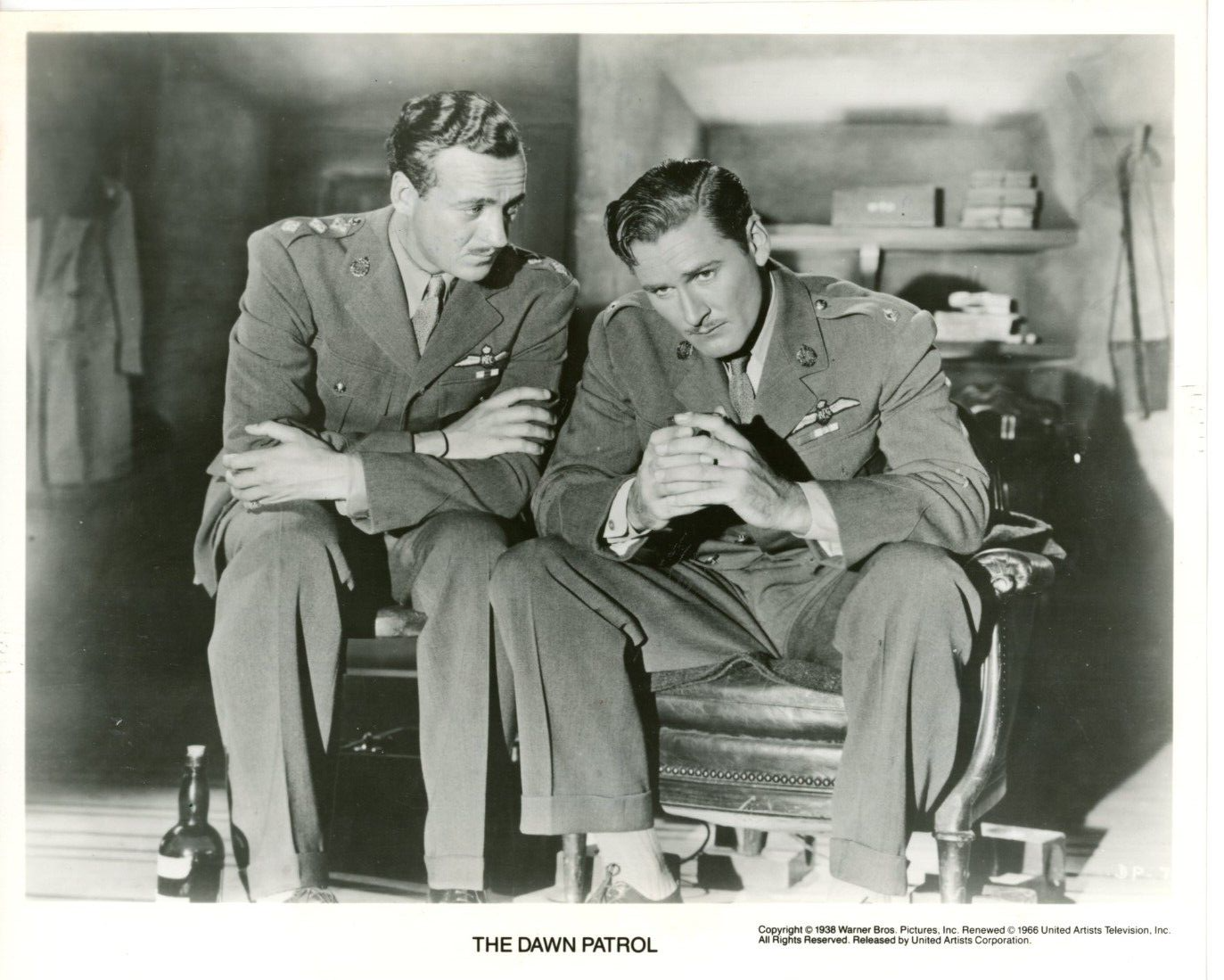 Vintage 8x10 Pho The Dawn Patrol 1938 Errol Flynn Basil Rathbone David ...