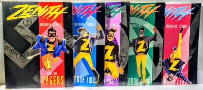 Zenith | Titan Books | 2000AD | 1st Editions | Full Set | Morrison ...