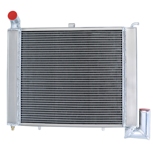 4-Row Aluminum Radiator for 1963-1972 64 65 66 67 Chevy Corvette C2 C3 ...