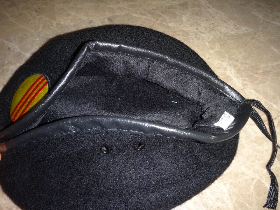 South Vietnamese Army ARVN Black Beret From Vietnam War | eBay