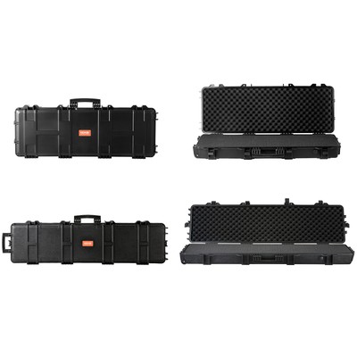 VEVOR Rifle Case Rifle Hard Case 42" 50" with 3 Layers Fully-protective ...