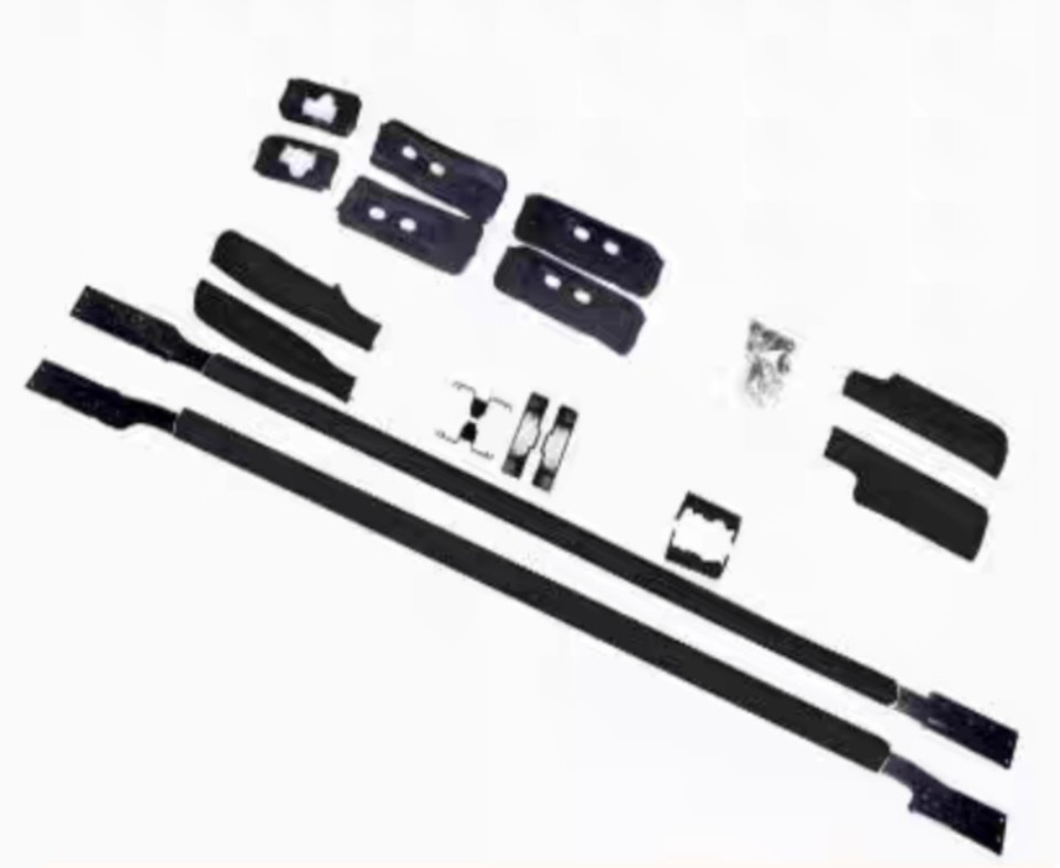 2PCS Roof Rail Rack Fit for Toyota Land Cruiser J300 LC300 2022-2025 ...