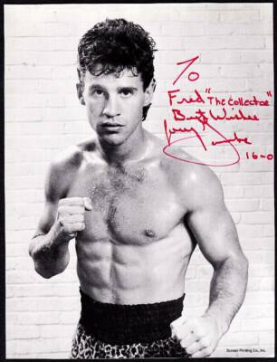 JOEY GAMACHE BOXER ORIGINAL AUTOGRAPH SIGNED 8x10 PHOTO | eBay