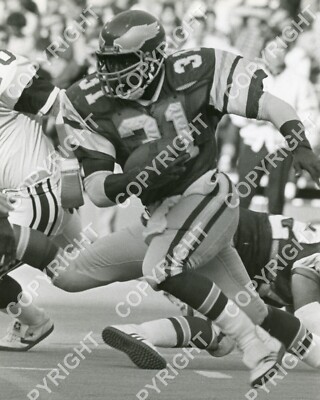 WILBERT MONTGOMERY -PHIL EAGLES - NFL 8x10 Type 1 B&W press photo 11 ...