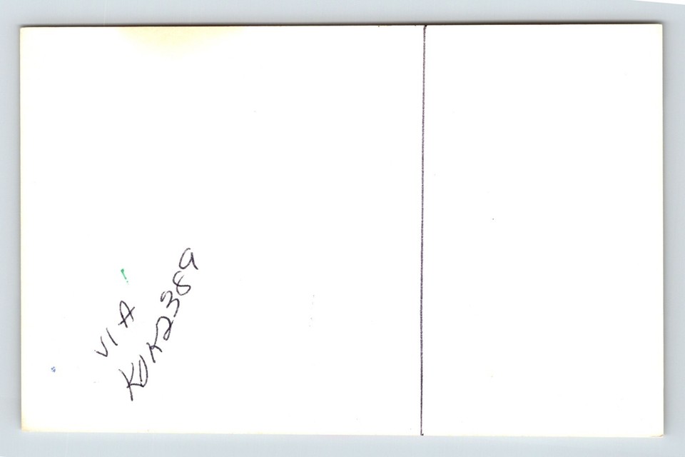 Vintage Ham Radio Amateur QSL QSO Postcard KNB 5471 Raymond, Wisconsin ...