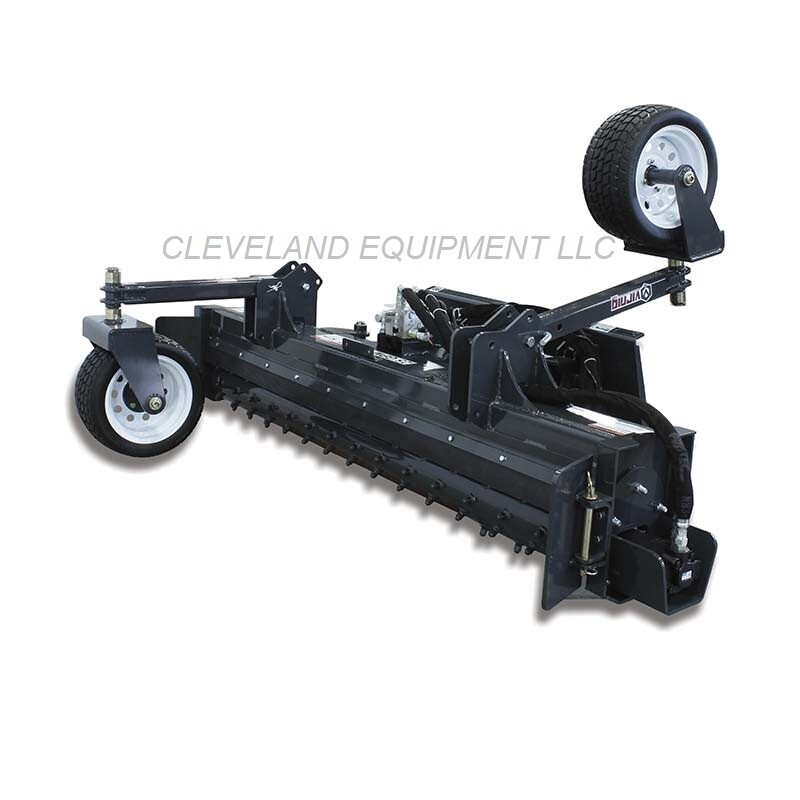 NEW 72" VIRNIG POWER RAKE SOIL CONDITIONER Kubota John Deere Skid Steer ...
