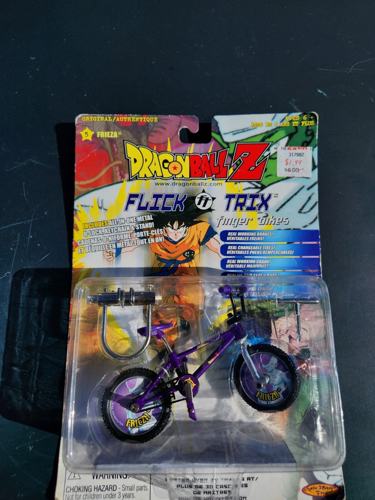 DRAGONBALL Z FLICK TRIX Finger Bikes Frieza | eBay