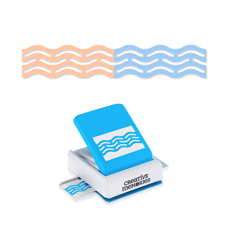Creative Memories River Waves Decorative Border Punch Riverwaves Punch ...