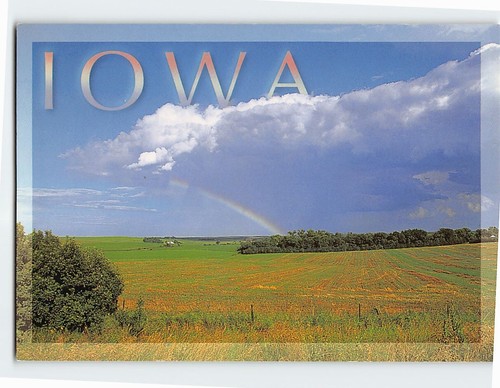 Postcard Field Nature Scenery Iowa USA | eBay