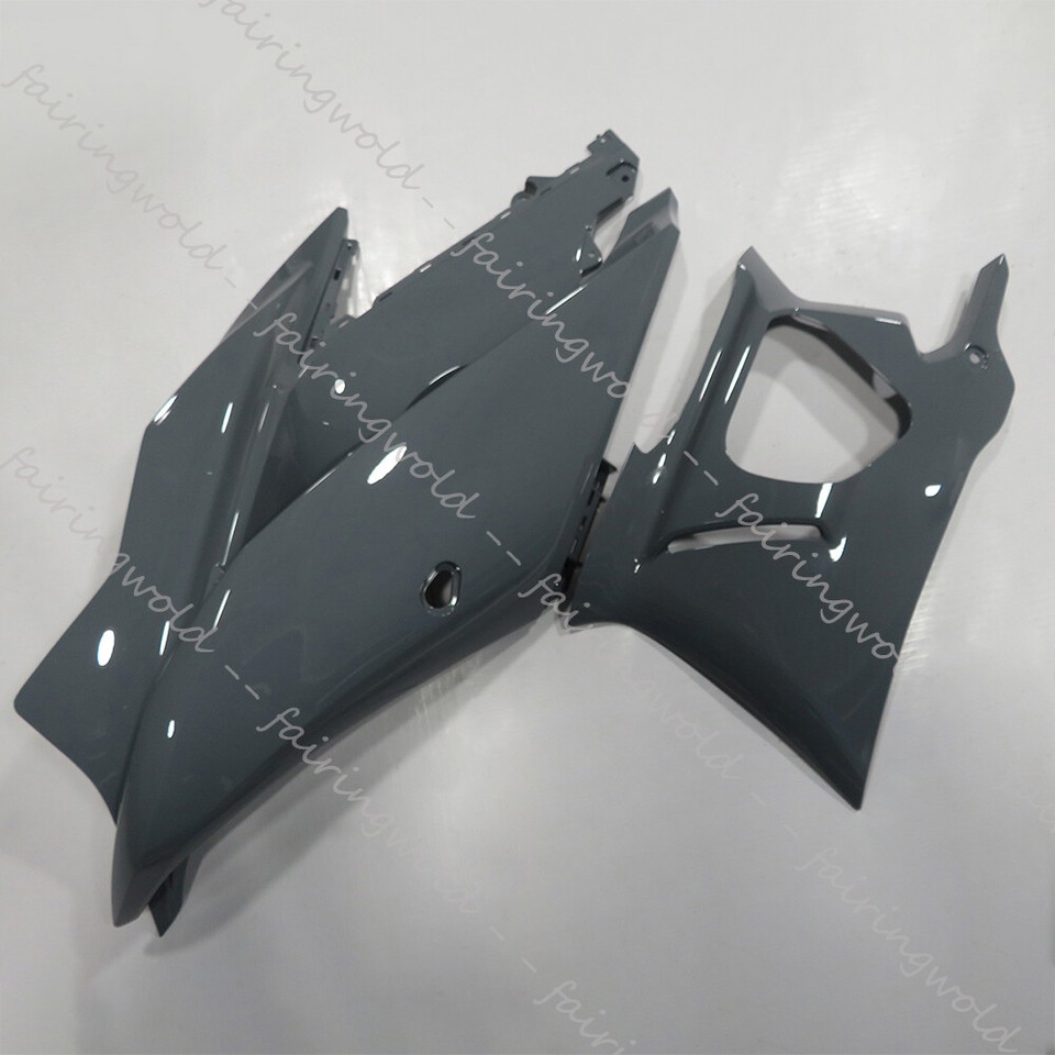Gloss Nardo Gray Fairing Kit For YAMAHA YZF R3 2023 2024 R25 Injection ...