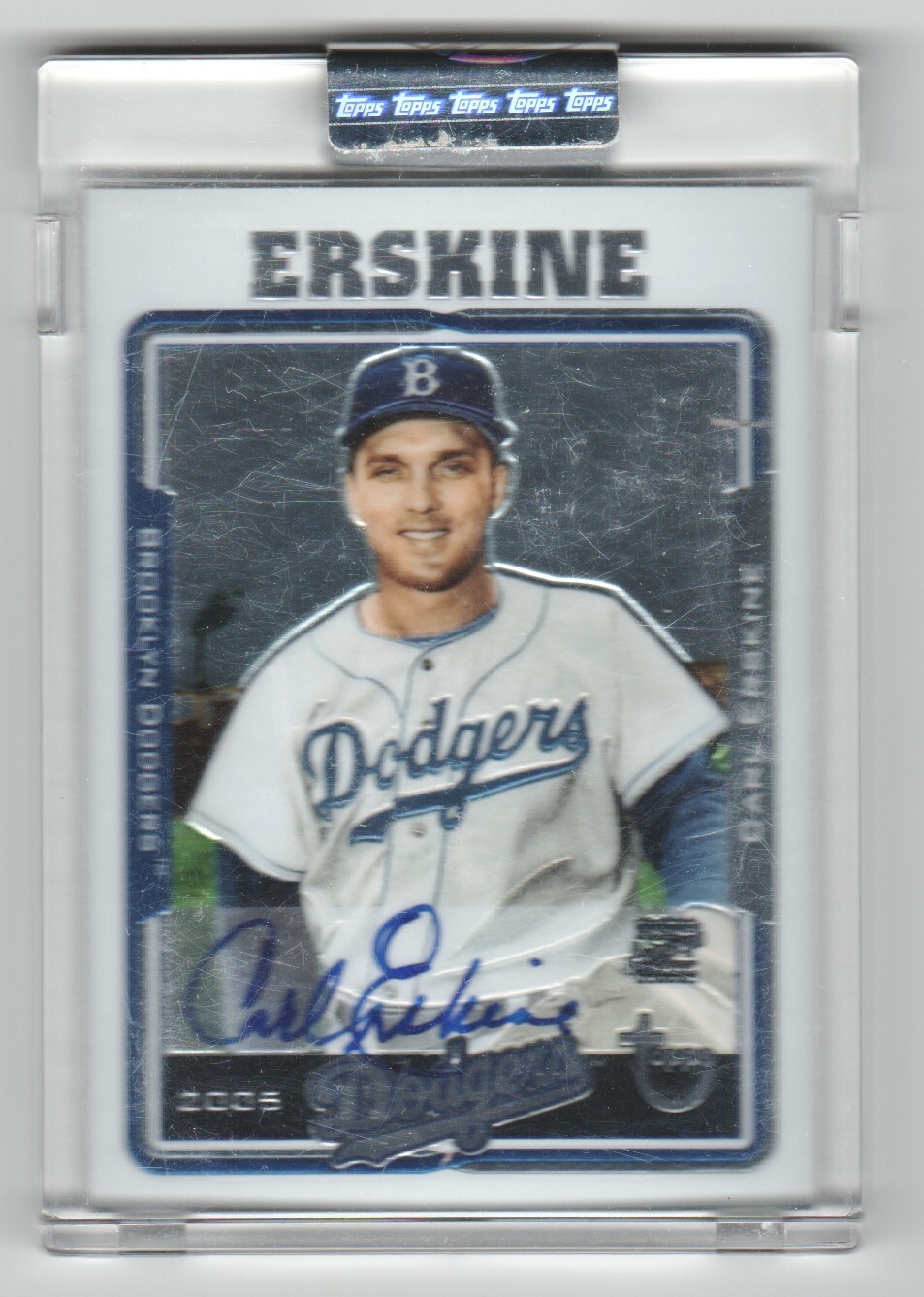 2005 Topps Retired Signature Edition - Autographs #TA-CE Carl Erskine ...