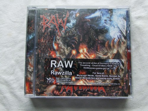 RAW-" RAWZILLA" CD 1ST PRESS 2012 | eBay